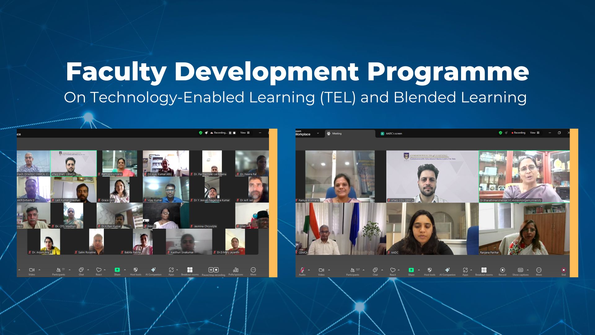 COL-CEMCA and AVINUTY HOST FDP on Technology-Enable and Blended ...