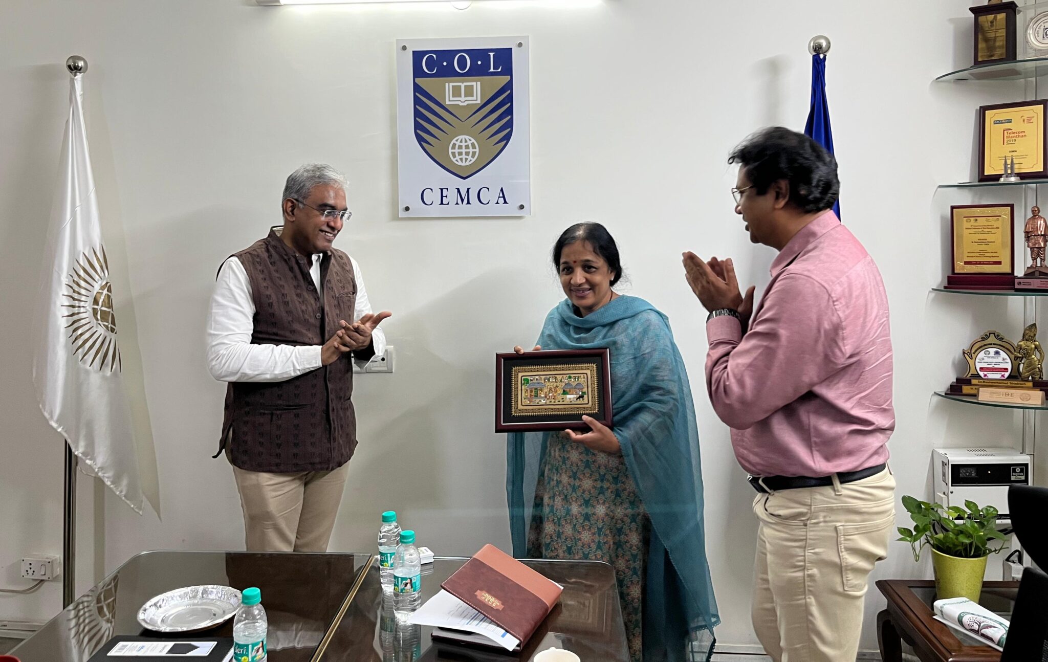 COL-CEMCA and Professor Ram Reddy Trust Explore Collaborative Pathways ...